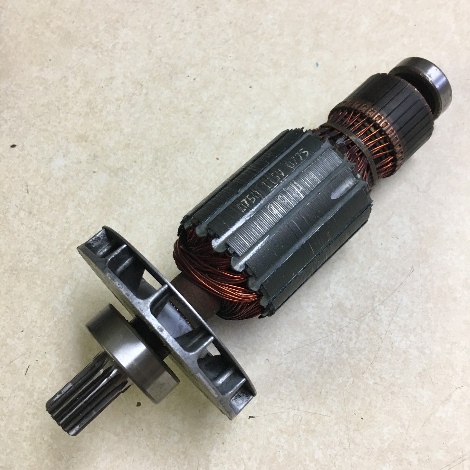 Ridgid 700 Pipe Threader - Used Replacement 115V Motor Armature 44055 ...