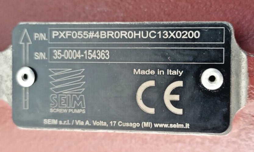 SEIM PXF055#4BR0R0HUC13X0200 Triple screw pump SEIM PXF series - NEW | eBay