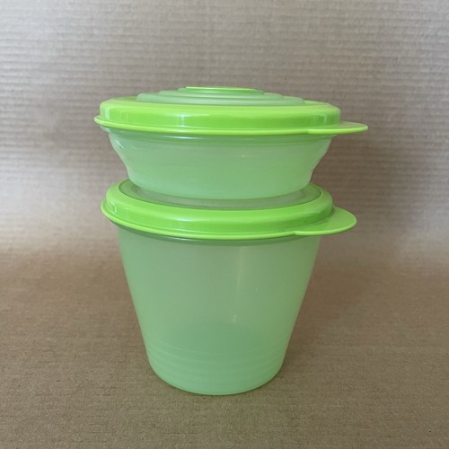 Tupperware Stuffables Bowls Set of 2 Mini Containers Expanding Seal ...