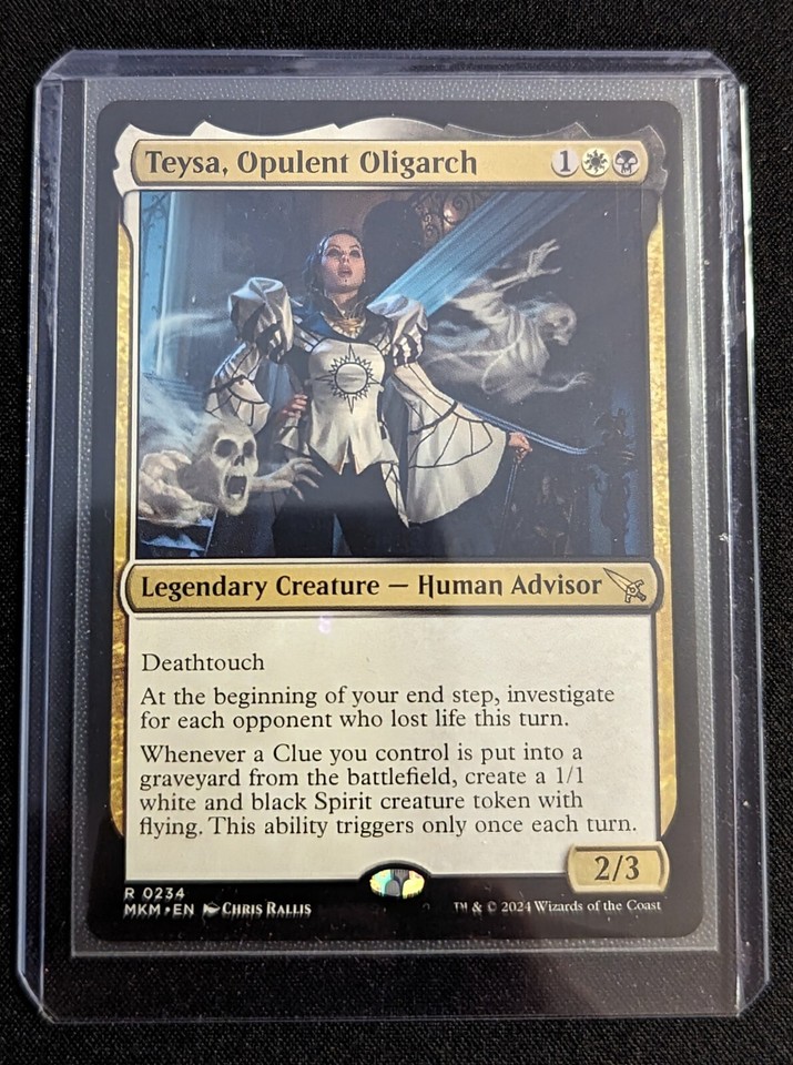 MTG - Teysa, Opulent Oligarch - Murders at Karlov Manor - Pack Fresh ...