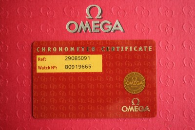OMEGA HARD PLASTIC CARD FOR WATCH HOLDER WALLET STUFFER ACCESSORY FROM ...