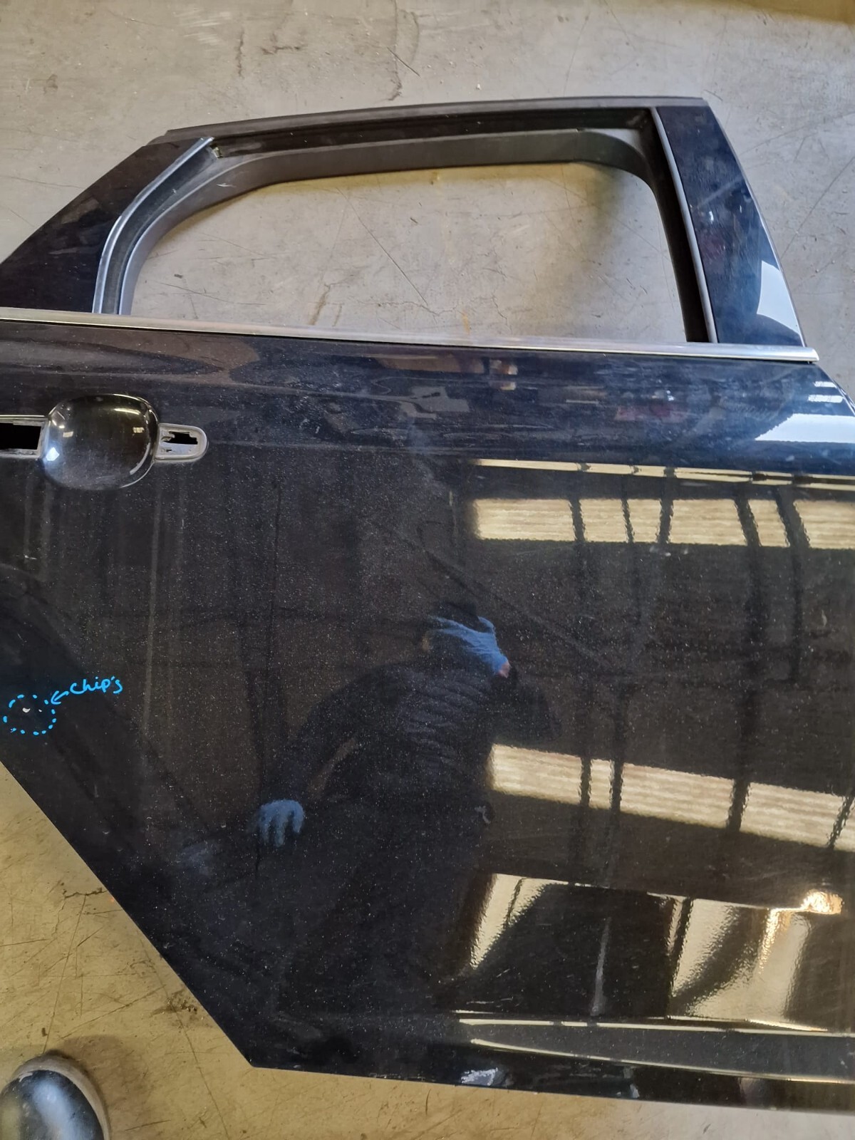 Ford Focus Driver Side Rear Door 5 Door Panther Black 2011-2017 HATCH ...