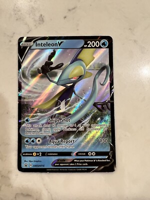 Pokémon TCG Inteleon V SWSH Black Star Promos SWSH016 - NM/M | eBay