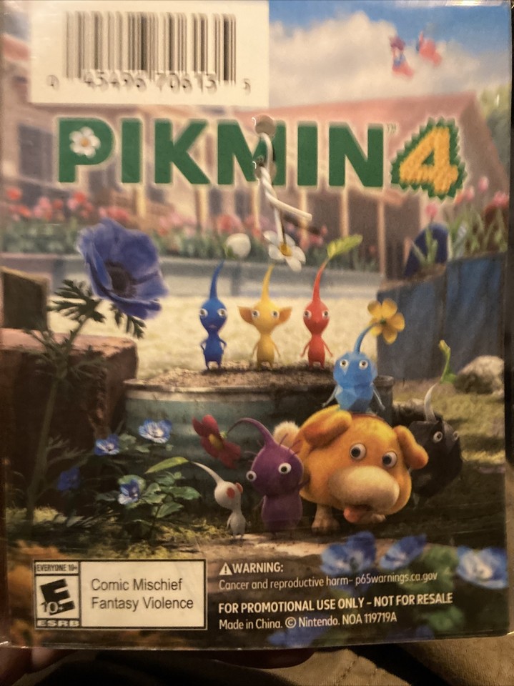 Nintendo Switch Pikmin 4 Target Exclusive Keychain Promo with Otachi ...
