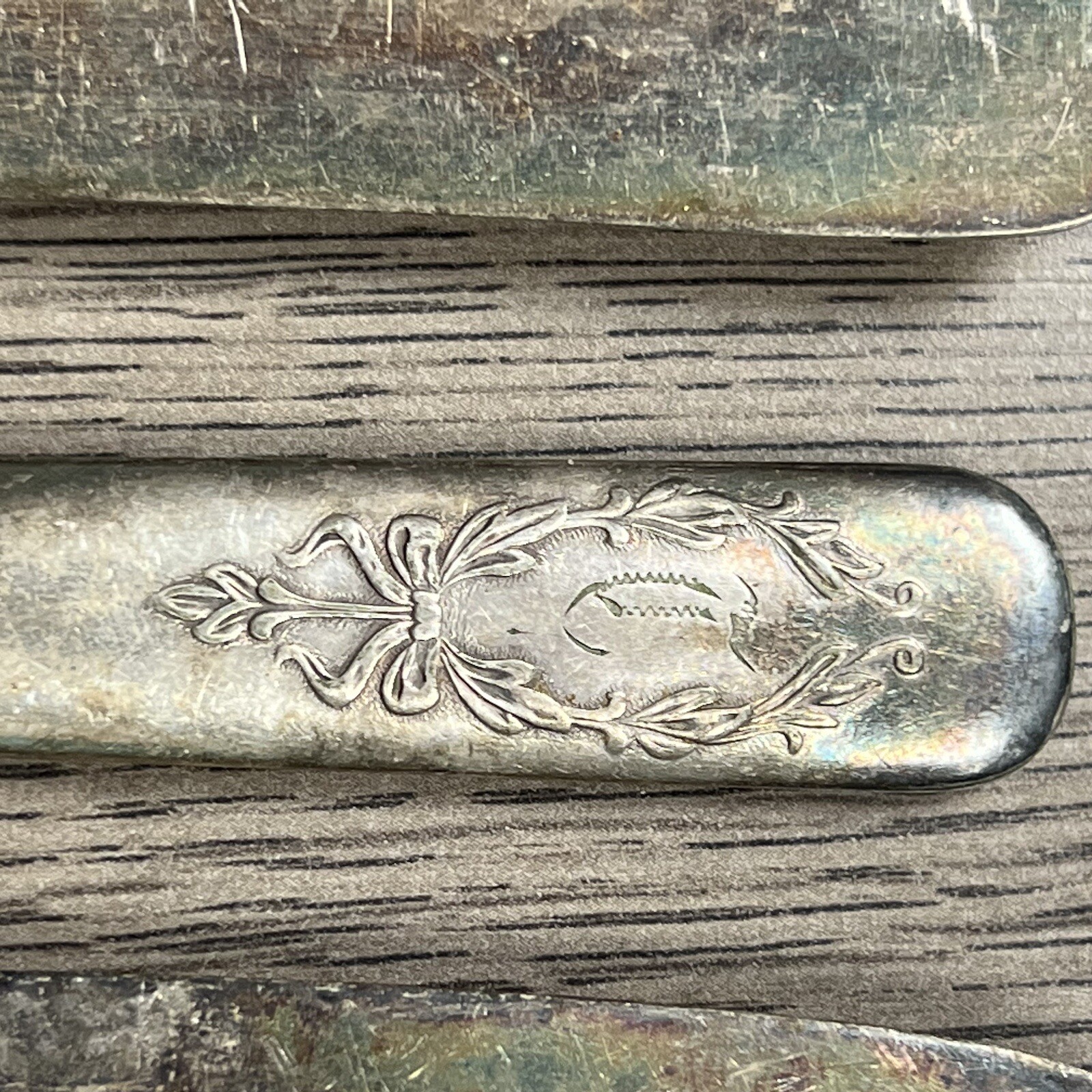 Vintage Yourex Knife Lot Associated Silver Marjo Nell Silverplate 1903 ...