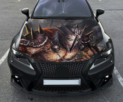 Spawn Car Hood Wrap Vinyl Decal Full Color Graphics Villain Sticker | eBay