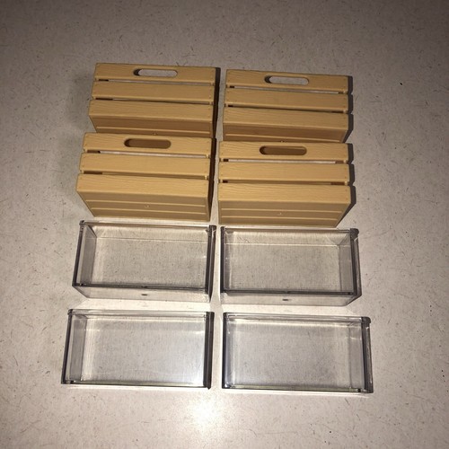 MGA's Miniverse All You Can Eat Extras - 4 Crates And 4 Clear Drawers ...