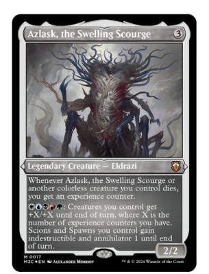 Azlask, the Swelling Scourge - Foil Etched Commander: Modern Horizons 3 ...