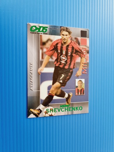 Carte N.117 Andriy Shevchenko Milan Football Cards 2005 Panini CC05 ...
