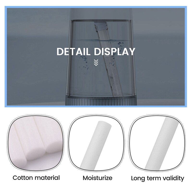 40 Pcs Car Humidifier Sticks Cotton Refill Sticks Replacement Wicks ...