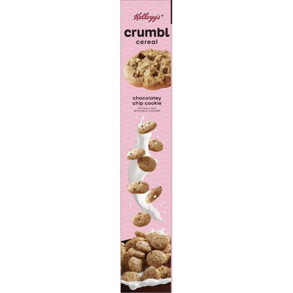 CRUMBL Chocolatey Chip Cookie Cereal, Limited Edition Crumble Cookies Cereal,... | eBay