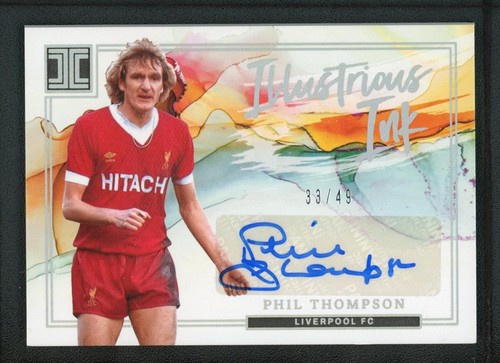 2022-23 PHIL THOMPSON 33/49AUTO PANINI IMPECCABLE PREMIER LEAGUE ...