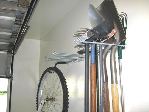 Garage Organizer - Garden Tool Rack - Bicycle Storage | eBay