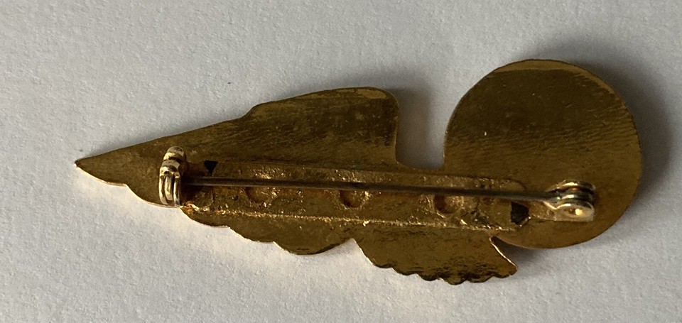 PIA PAKISTAN INTL AIRLINES STEWARDESS FLIGHT ATTENDANT WING BADGE 1980s ...