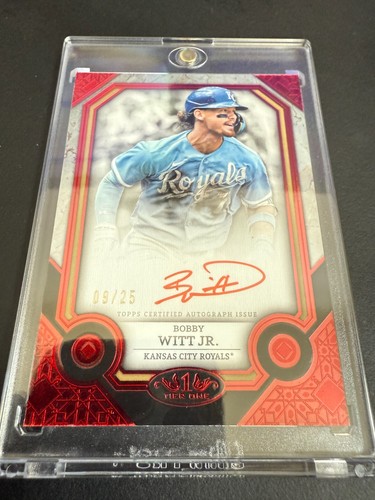Bobby Witt Jr Topps Certified Autograph Issue /25 Red | eBay