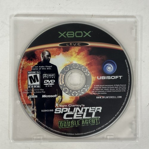 Tom Clancy's Splinter Cell Double Agent - Xbox (Disc Only) | eBay