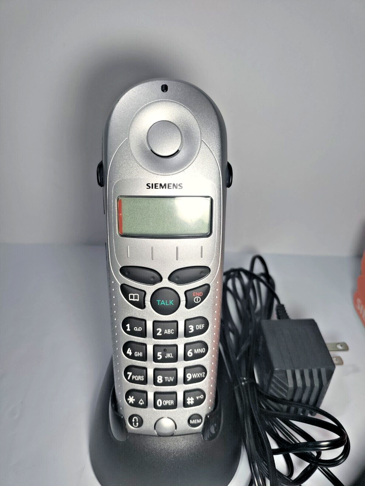 Siemens 2.4GHz Cordless Handset Extension Phone Gigaset 4000 Black ...