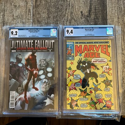 Marvel Ultimate Fallout 4 2nd Print Variant 1st App Miles Morales ...