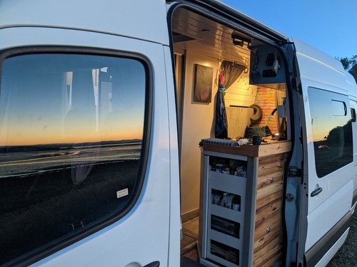 Mercedes Benz Sprinter Self Converted Campervan High Roof Long Wheel ...