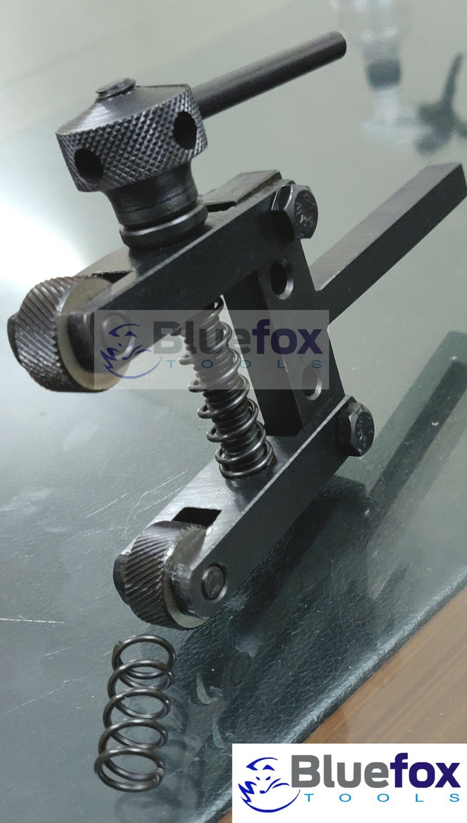 Spring Loaded Clamp Type Knurling Tool 2" Inches Capacity 3/8" Shank ...