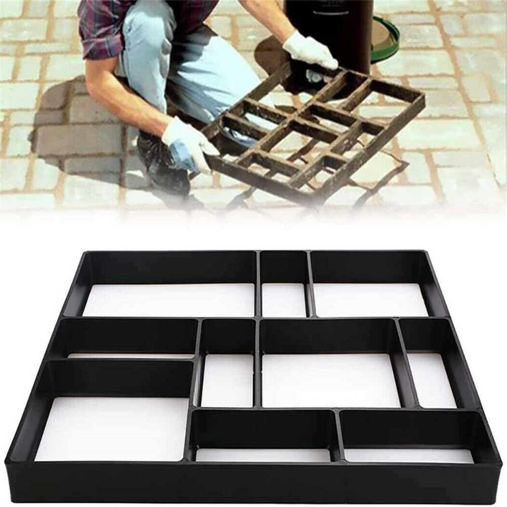60cm Plus Size Walk Maker Garden Mold Concrete Path Maker Moulds ...