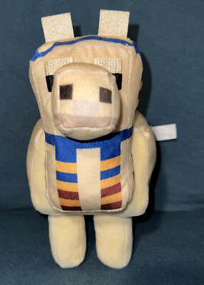 Minecraft Yellow Llama (Camel) Plush 9.5" 2021 Mattel Mojang Stuffed ...