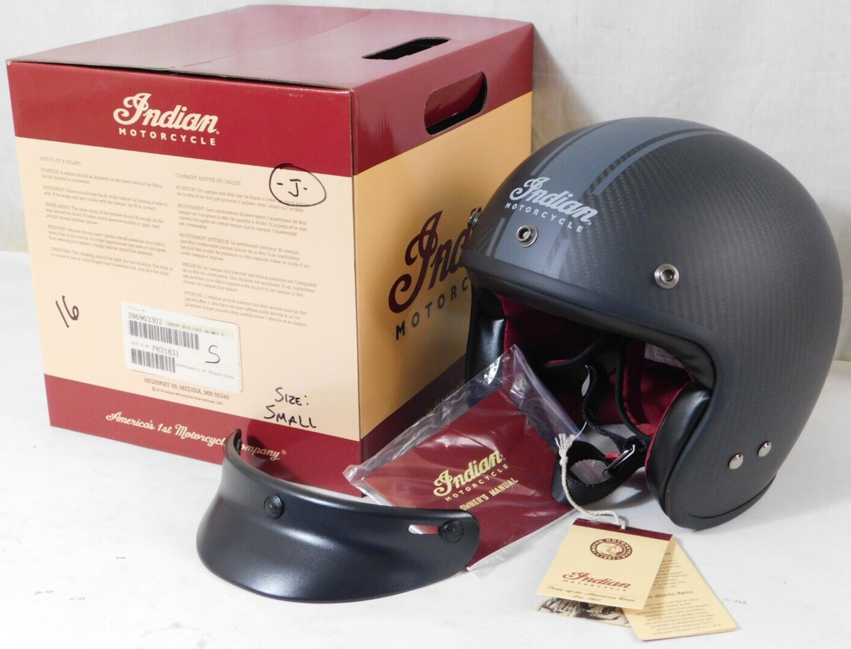 Indian Helmet Indian Motorcycle Helmet XL Like New Condition DOT