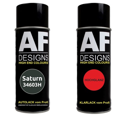 Juego de aerosol de pintura para automóvil Saturn 34603H pintura base ...