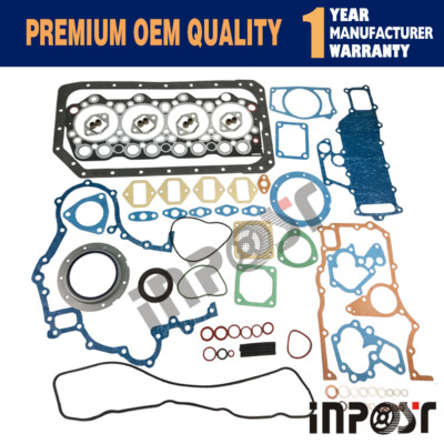 Full Gasket Kit For Mitsubishi 4D35 4D35T Engine Overhaul gasket kit | eBay