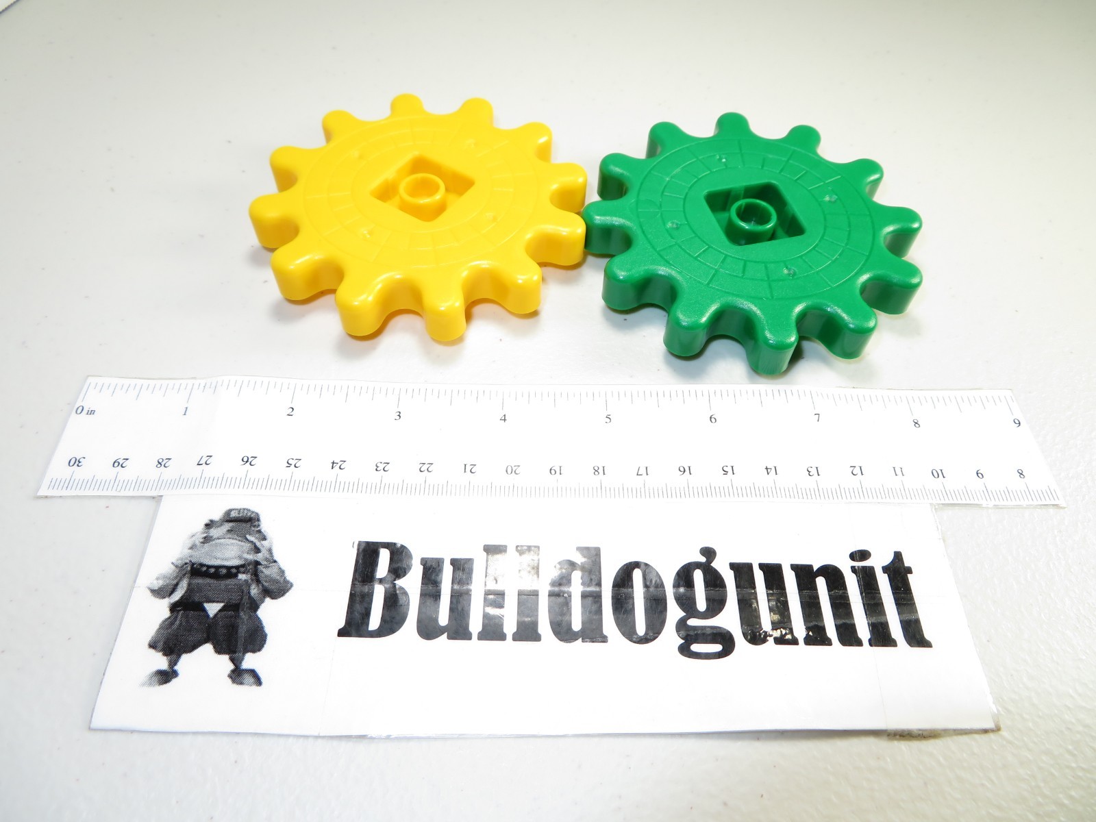 Learning Resources Dizzy Fun Land 2 Green Yellow Gears Replacement Part ...