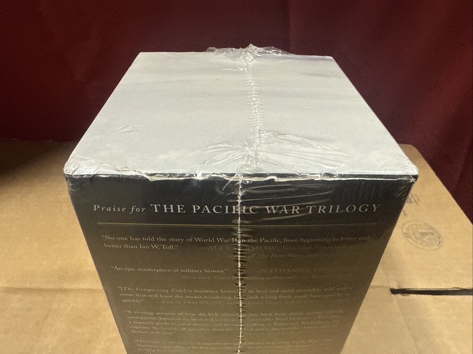 Ian W. Toll Pacific War Trilogy Complete 3 Book Boxed Set WWII History ...
