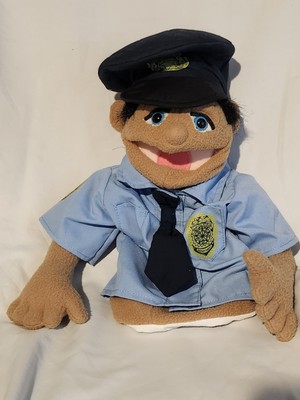 Melissa And Doug Hand Puppet Police Officer Cyrus Pretend Play | eBay