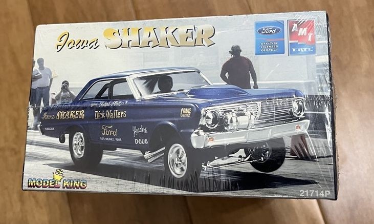 AMT, MODEL KING 1/25 IOWA SHAKER FORD FALCON DRAG CAR - SEALED | eBay