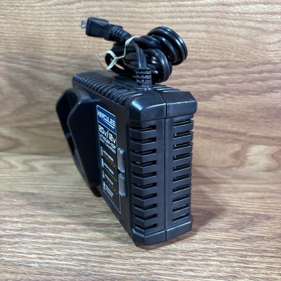 Hercules HC04 Lithium-ion Fast Battery Charger Multi Voltage 20V 12V | eBay