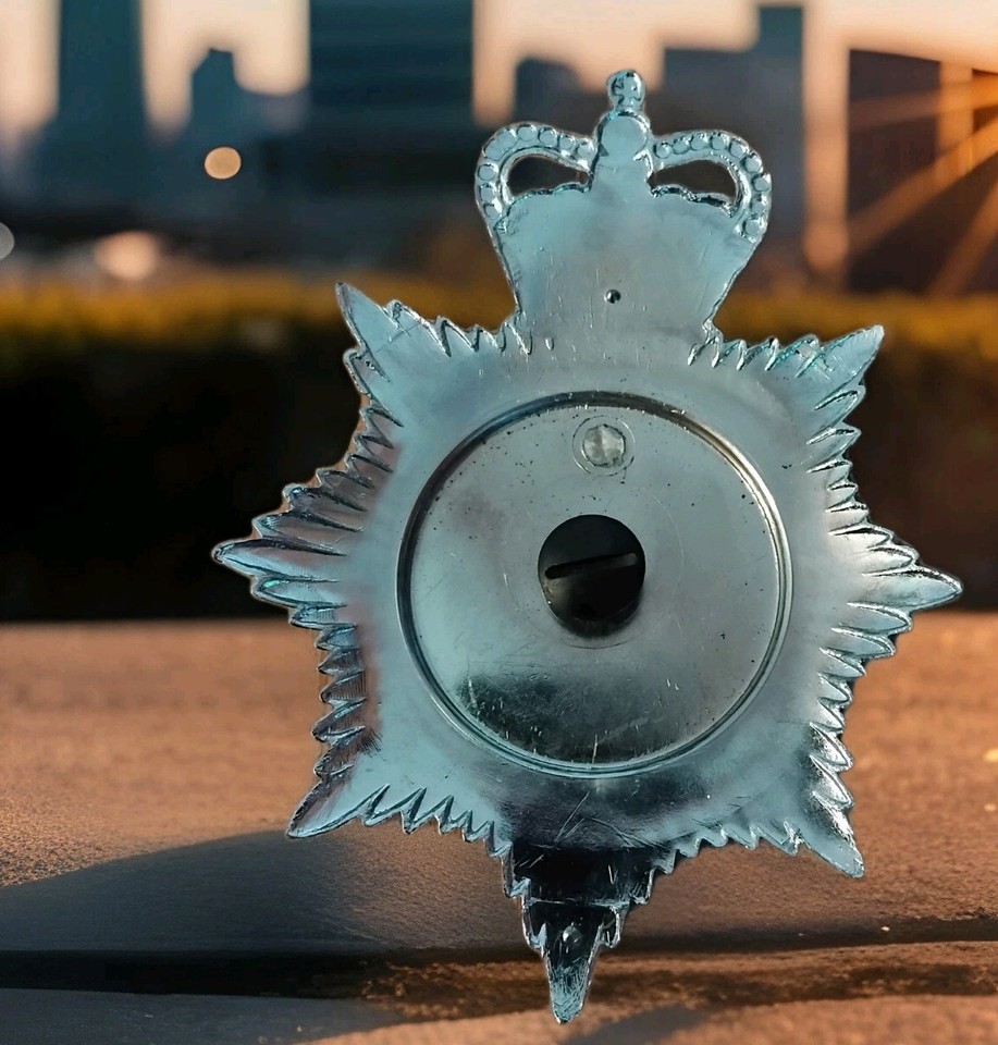 VINTAGE OBSOLETE AVON & SOMERSET POLICE HELMET PLATE | eBay UK