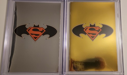 Superman /Batman Special Edition 1 CGC 9.8 BTC Silver AND Gold Foil ...