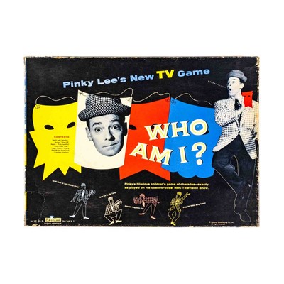 Ed-U-Cards Kids Games Pinky Lee's New TV Game - Who Am I? Box Fair/VG+ ...