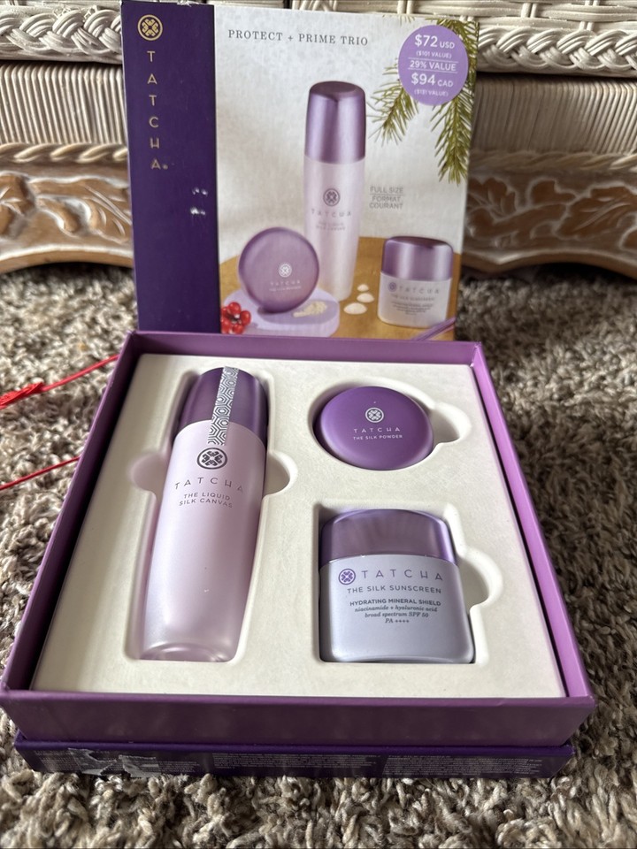 Tatcha Protect + Prime Trio Kit | eBay