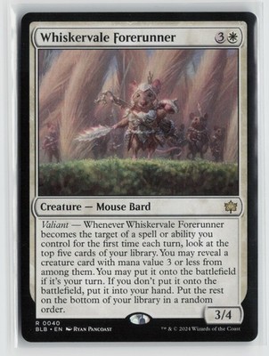 Whiskervale Forerunner 0040 Bloomburrow BLB MTG Magic | eBay