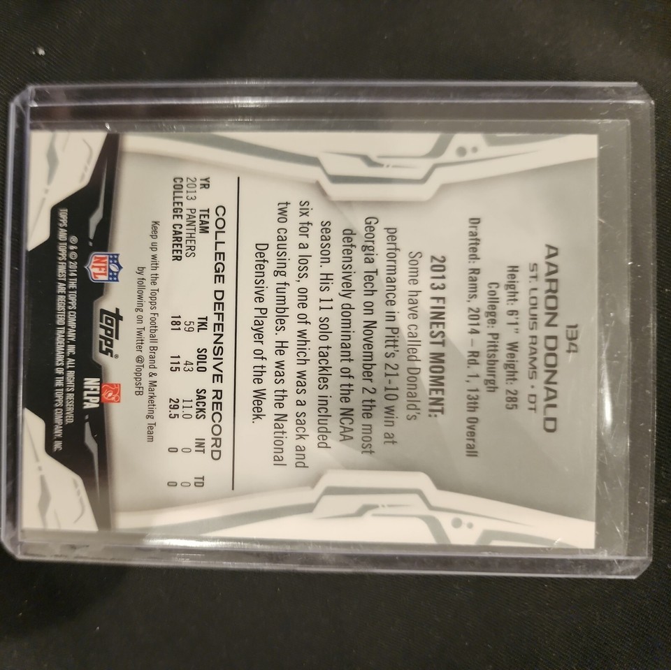 Aaron Donald Rookie Silver | eBay