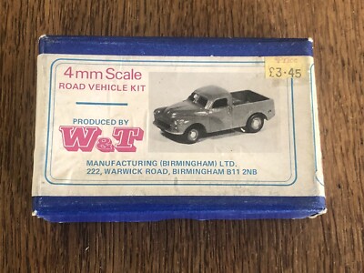 W&T ROAD VEHICLE White Metal Model Kit A1 - OO Gauge Sealed Vintage ...