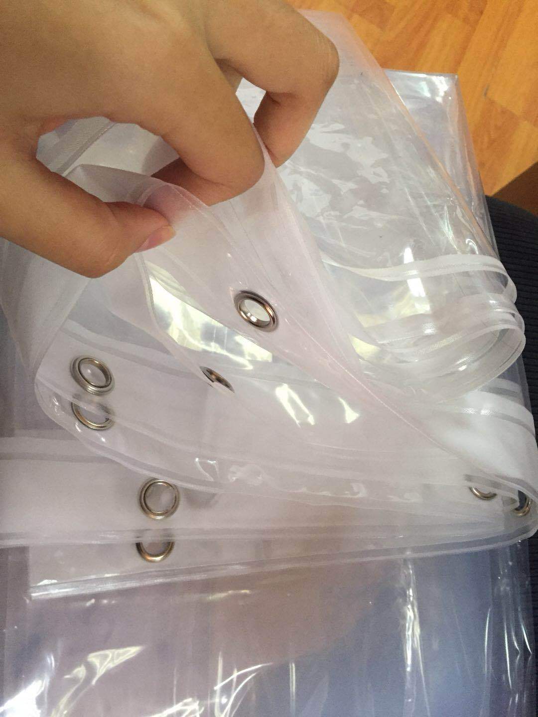 Clear shower curtain PEVA 72" x 72" Mildew and Mold Resistant Anti ...