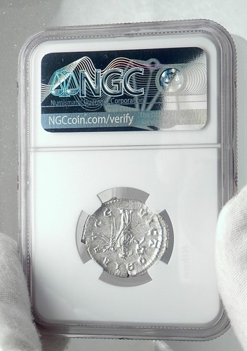 PHILIP I the ARAB Authentic Ancient 244AD Silver Roman Coin VICTORY NGC ...