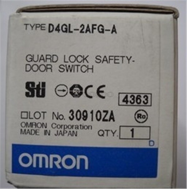 Omron Guard Lock Safety Door Switch D4GL-2AFG-A D4GL2AFGA New zh | eBay