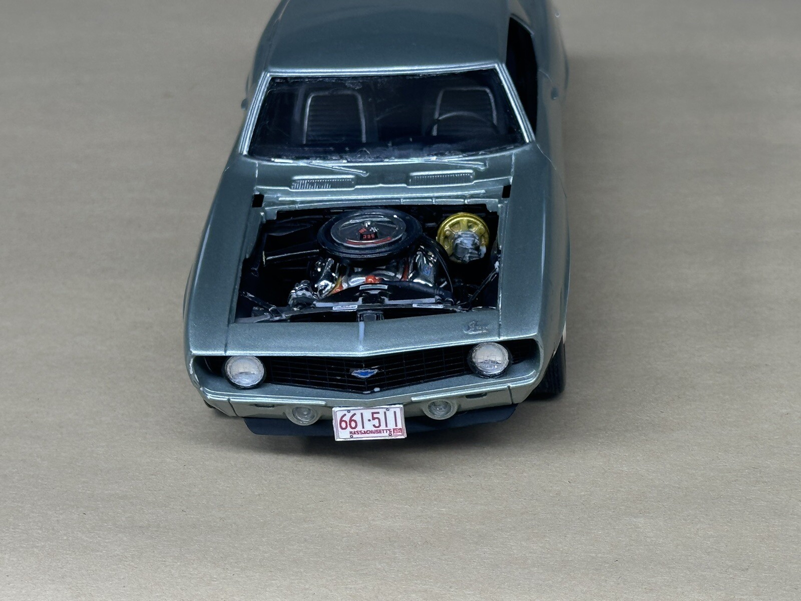 Revell '69 Camaro SS 396 1/25 Scale BUILT MODEL 31445045257 | eBay