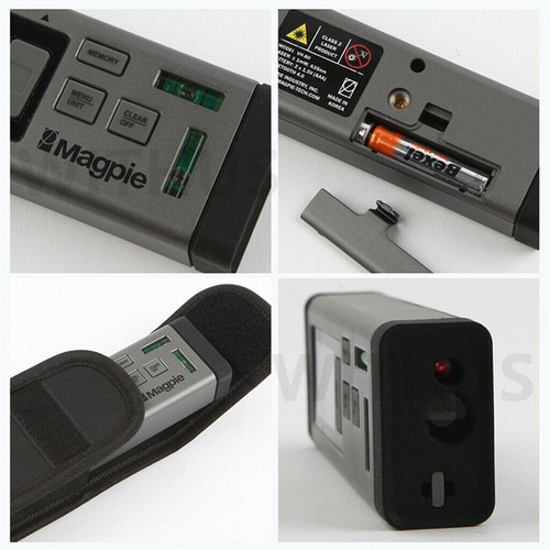Magpie VH-80 Bilateral Laser Distance Measuring Tool Home Construction ...