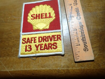 SHELL OIL TANKER DRIVER TRUCK SAFE DRIVER PATCH BX B #1 | eBay