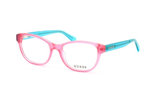 GUESS GU9203 072 Pink Turquoise Plastic Optical Eyeglasses Frame 48-15 ...