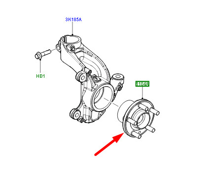 Genuine Land Rover Front Wheel Hub Lr2 OEM LR003157 for sale online | eBay