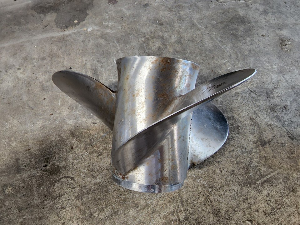 13 1/2" X 23P MERCURY VENGEANCE STAINLESS PROPELLER, 48-16320-23, 4.75 ...